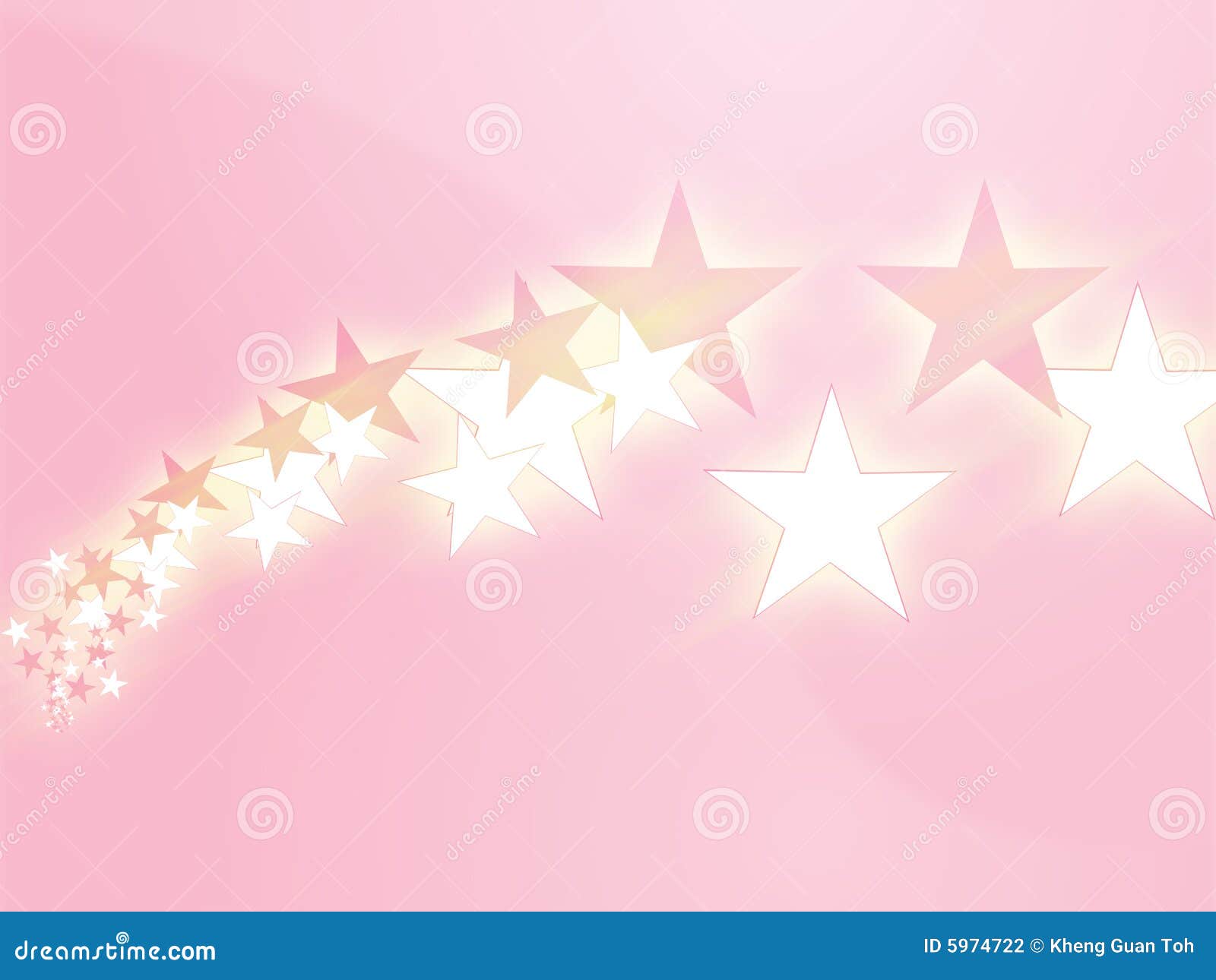 Flying Stars Vector Illustration | CartoonDealer.com #87868792
