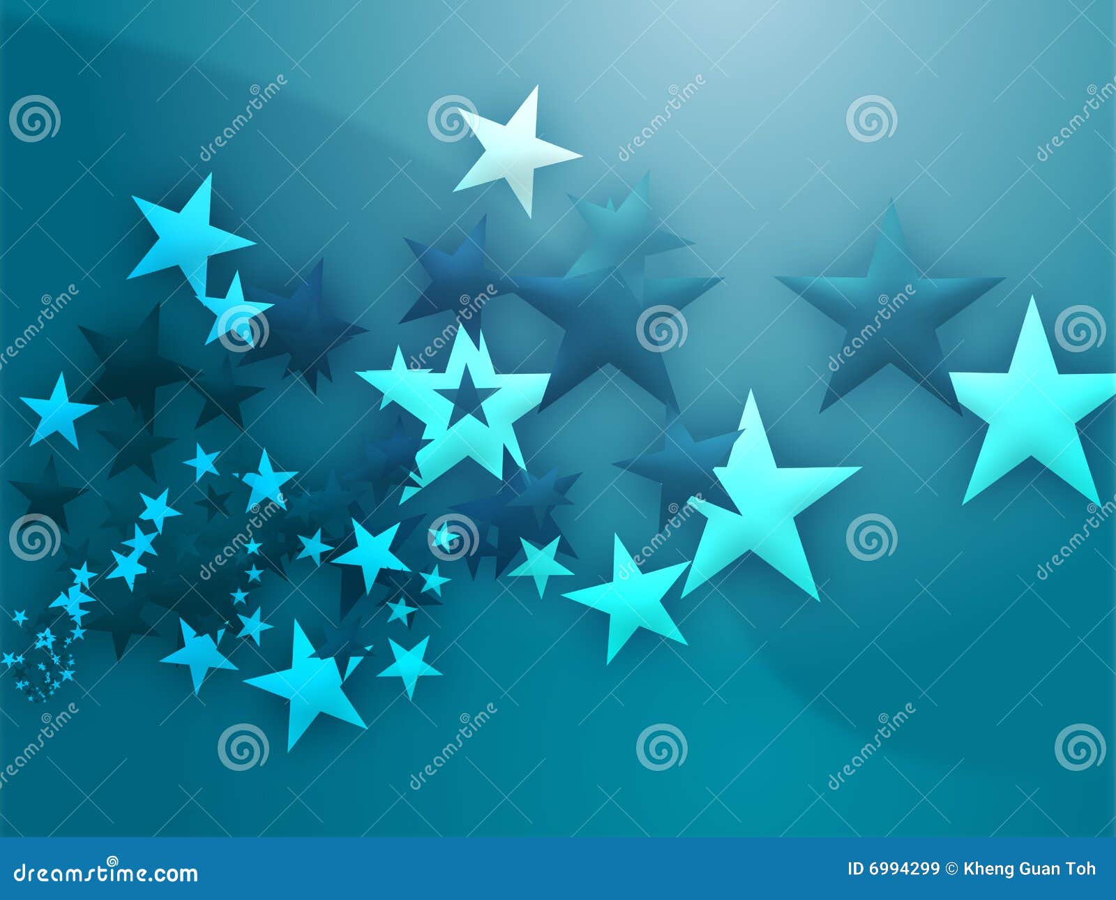Flying stars illustration stock illustration. Illustration of high ...