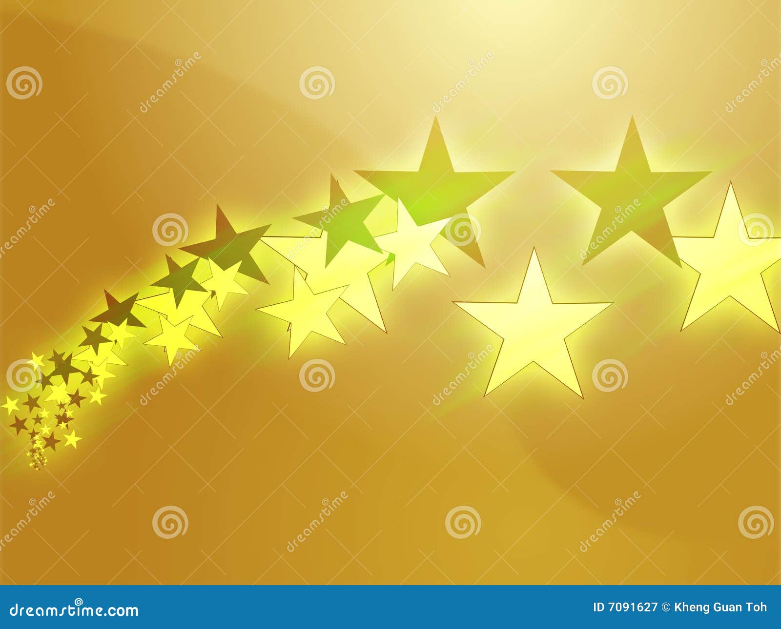 Flying stars illustration stock illustration. Illustration of quick ...