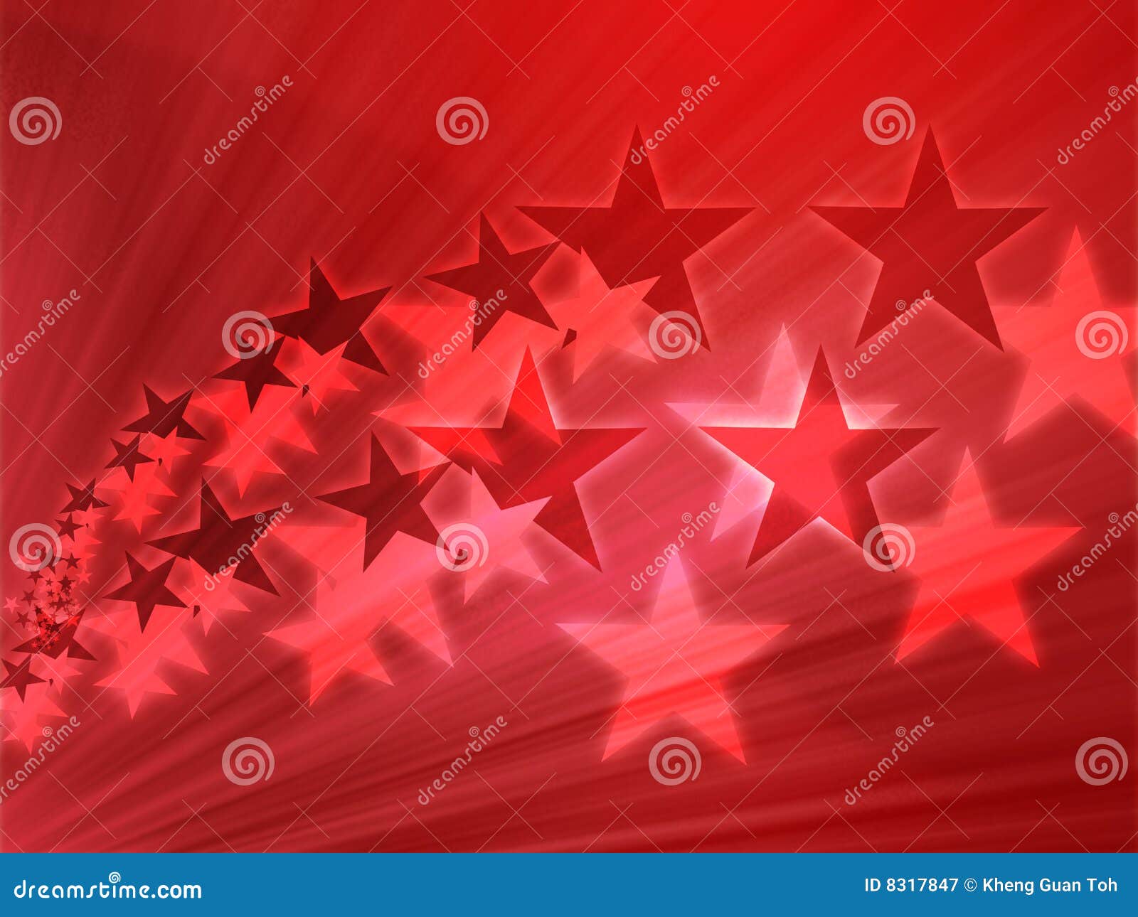 Flying stars illustration stock illustration. Illustration of stars ...