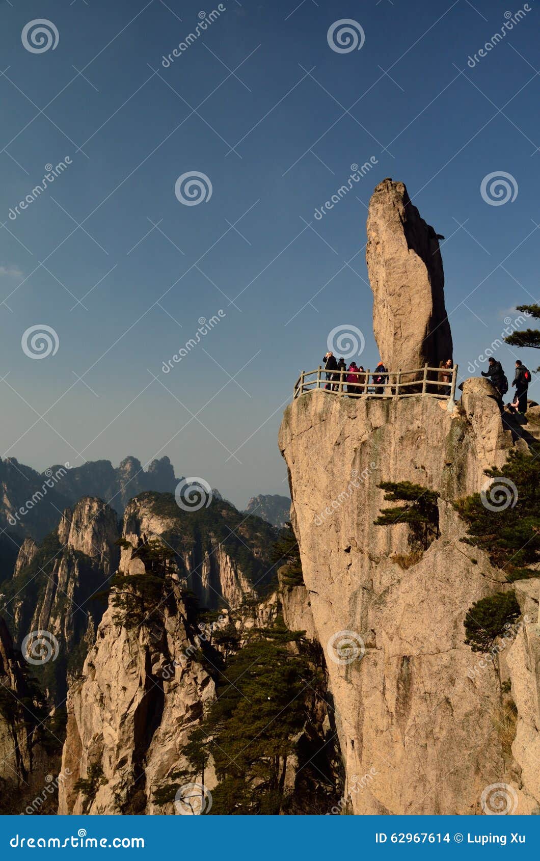 Flying stone stock photo. Image of view, sight, huangshan - 62967614