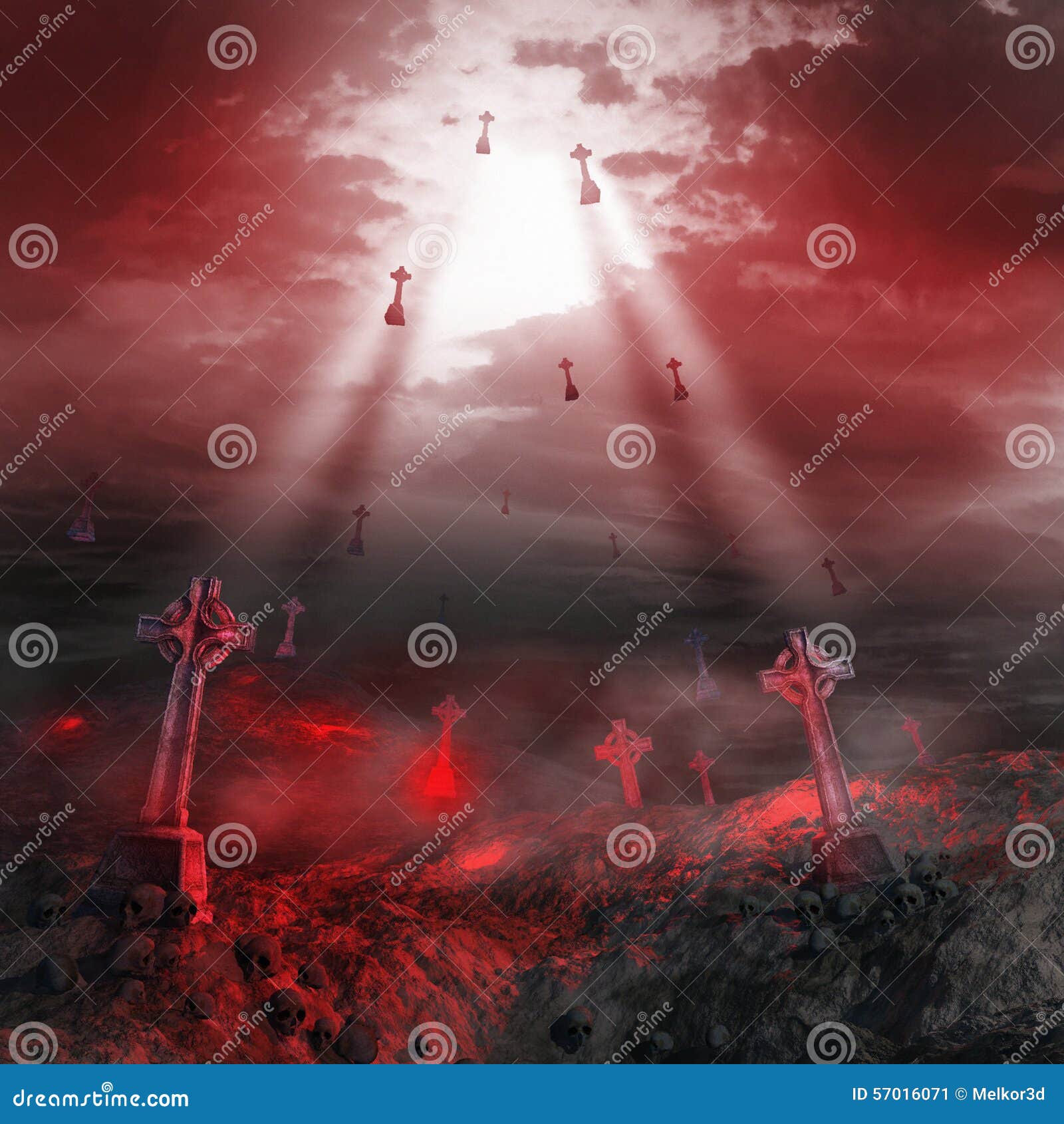 Flying Stone Crosses Royalty-Free Stock Photo | CartoonDealer.com #57016071