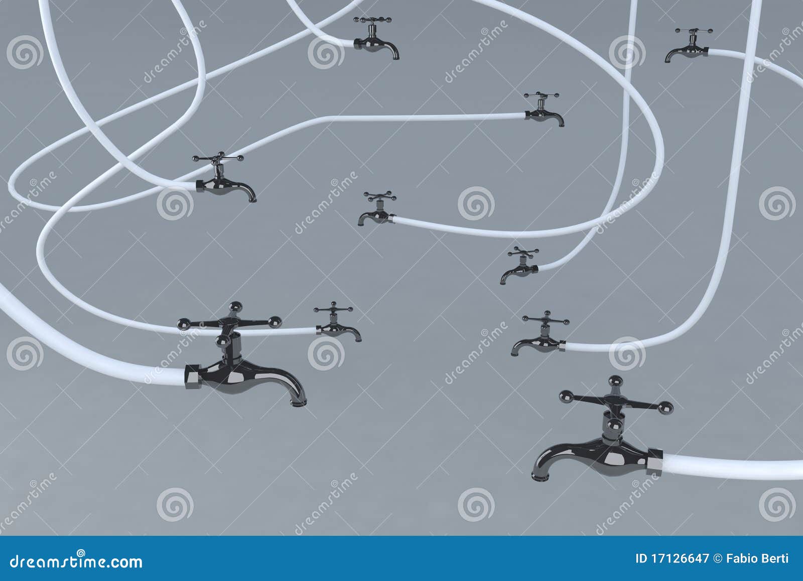 Flying taps stock illustration. Illustration of installing - 17126647