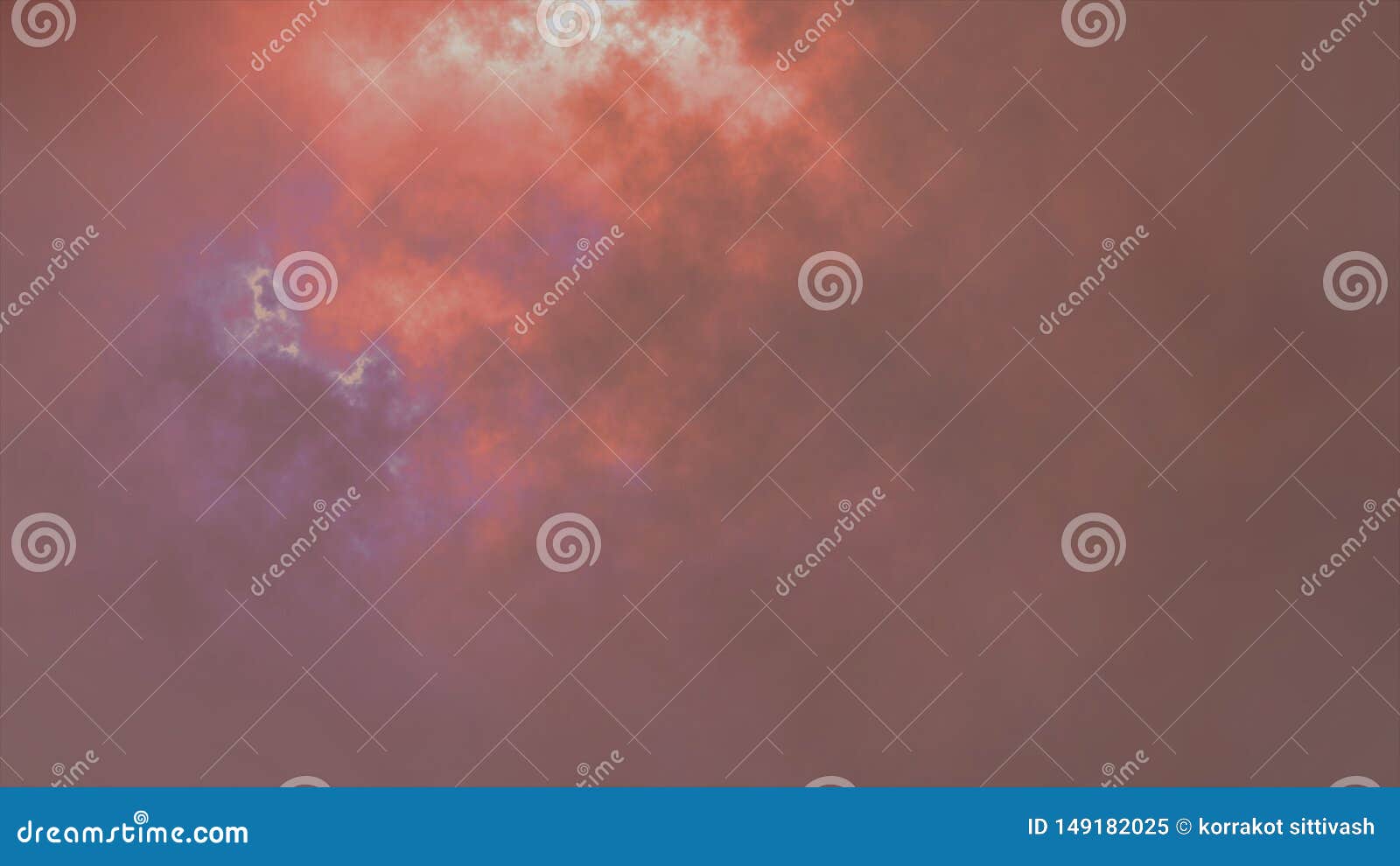 Flying through Thundercloud Lightning Splash Storm 3d Animation Stock ...