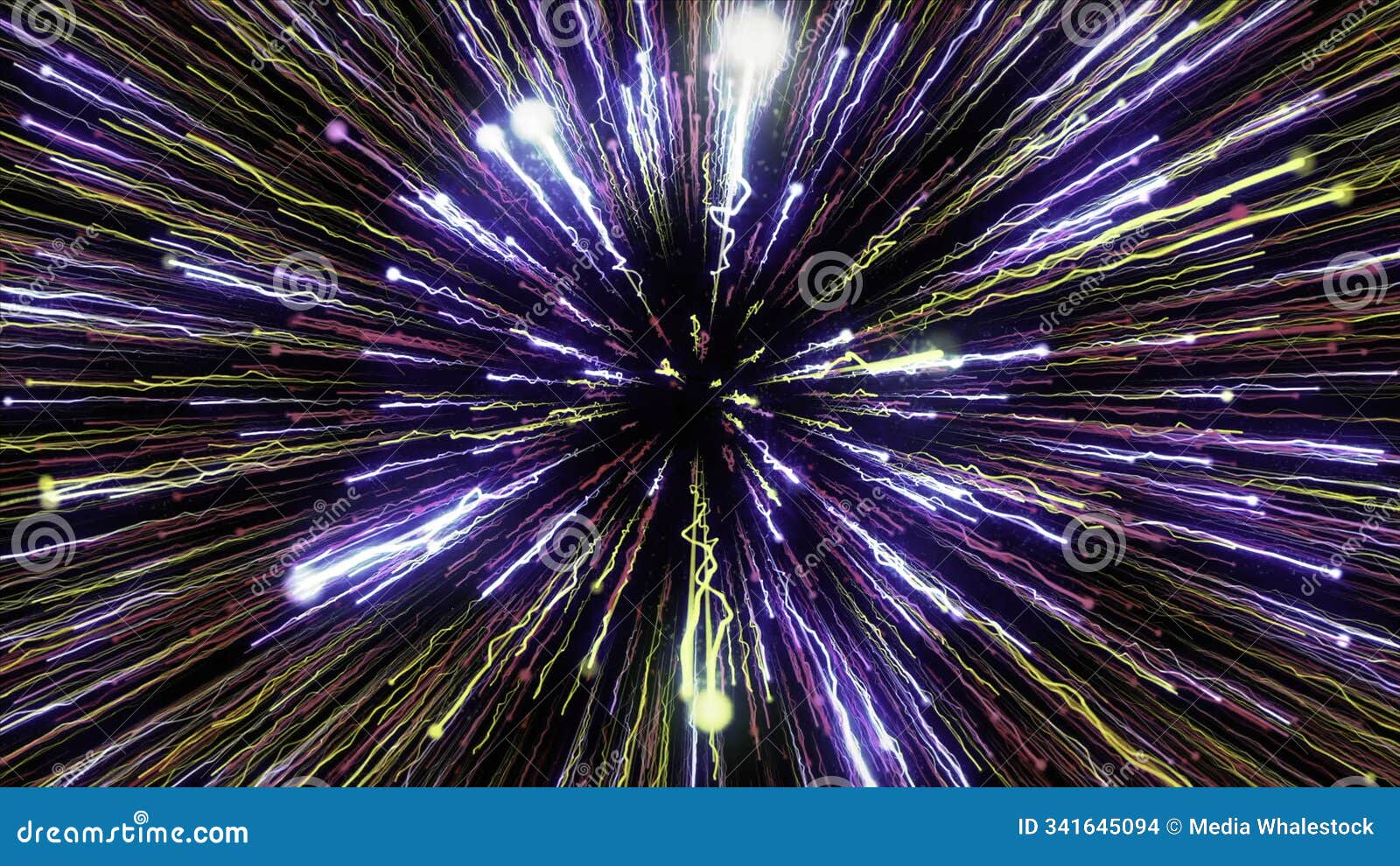 Flying through Time and Space among the Star Traces. Motion ...