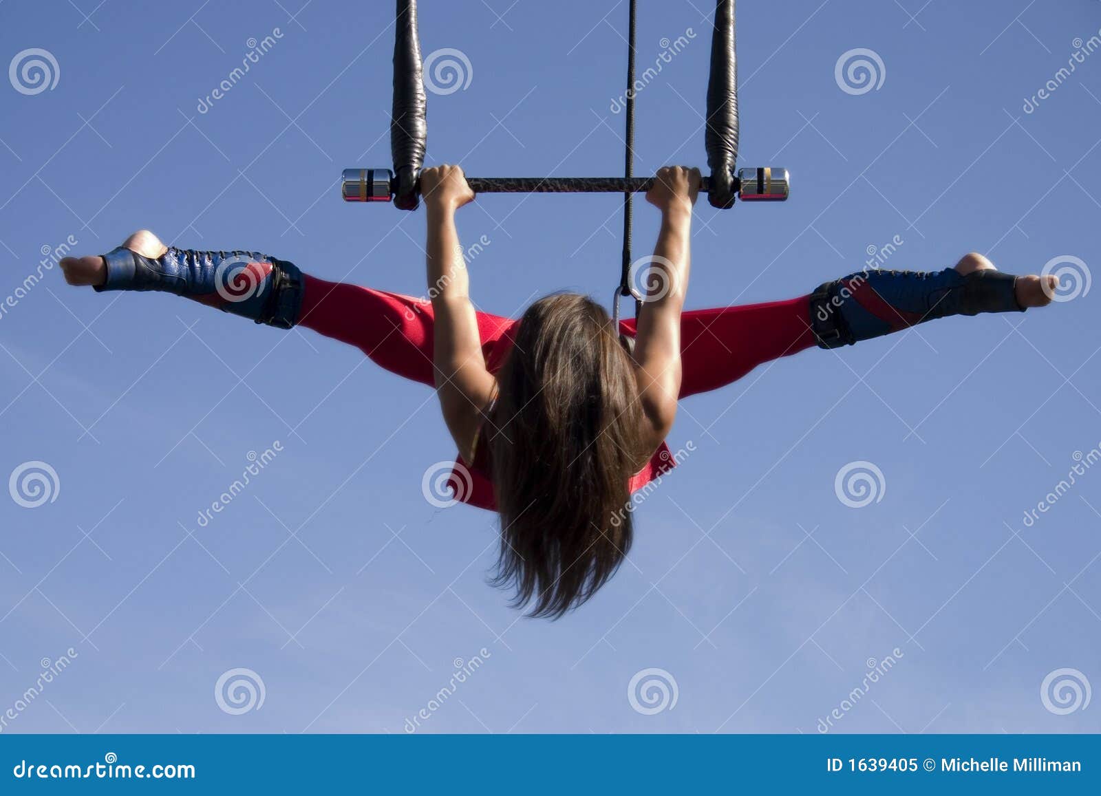Flying Trapeze stock image. Image of performance, show - 1639405