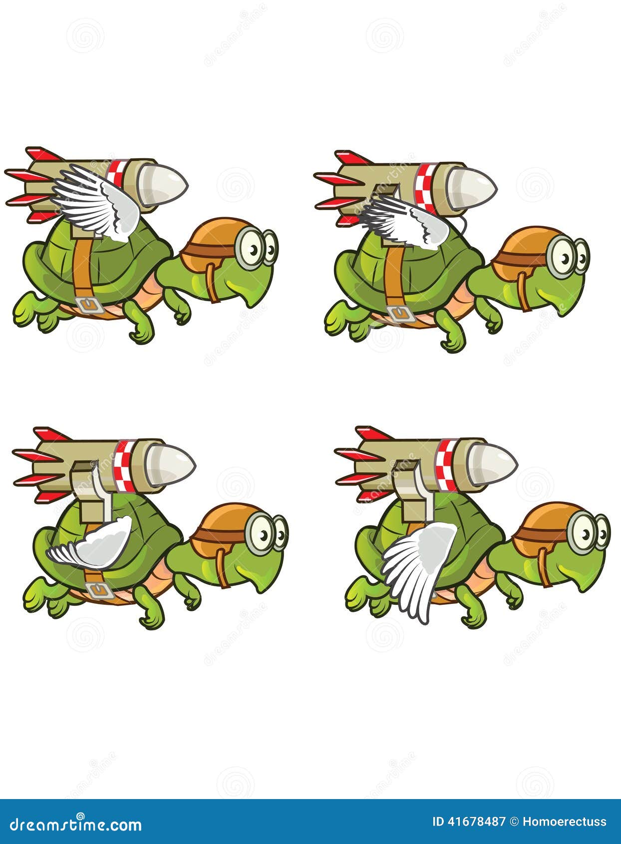 Rocket Turtle With Clipping Path Royalty-Free Stock Photography ...