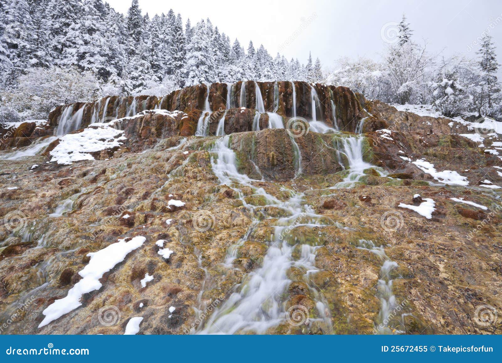 Flying waterfall stock image. Image of falls, mineral - 25672455
