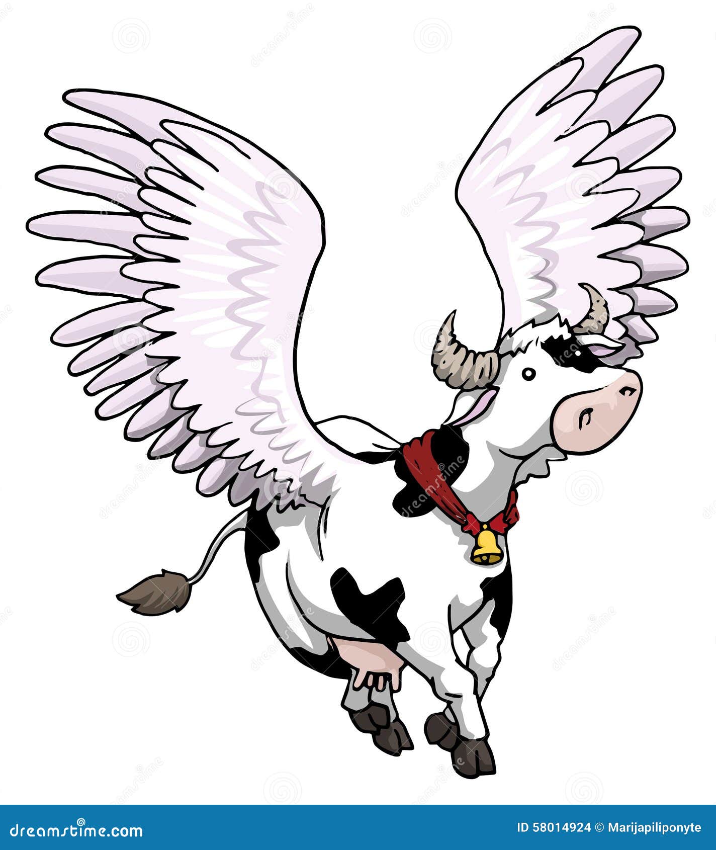 Flying Cow Stock Illustrations – 492 Flying Cow Stock Illustrations ...