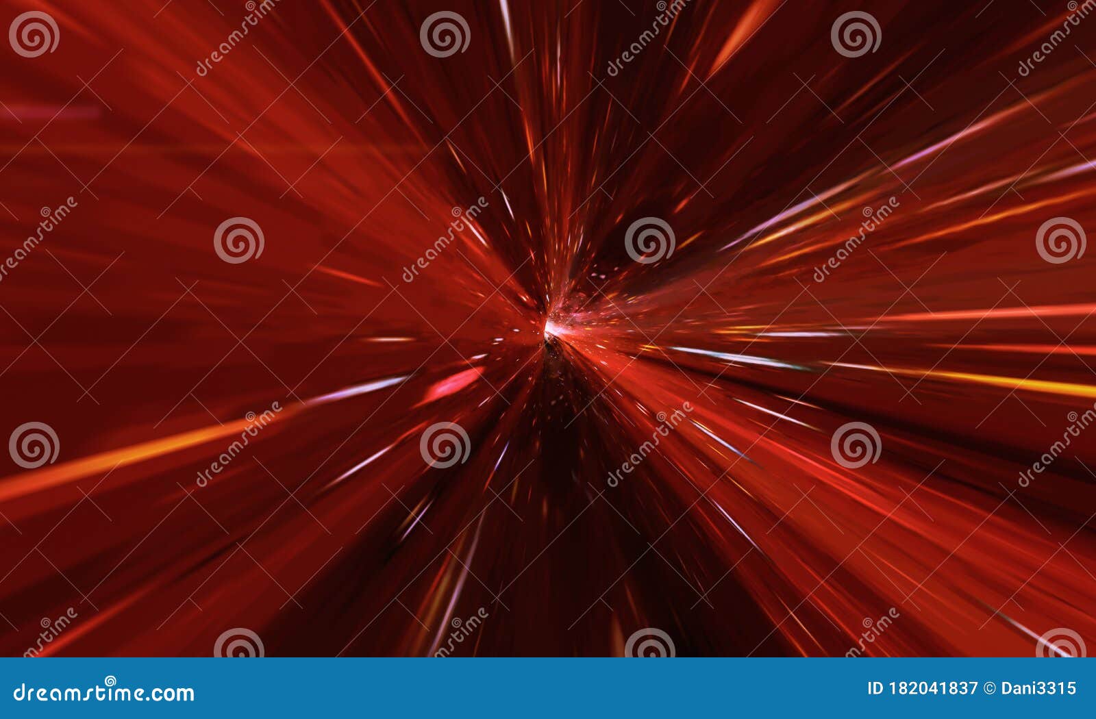 Flying through Wormhole Tunnel or Abstract Energy Vortex. Singularity ...