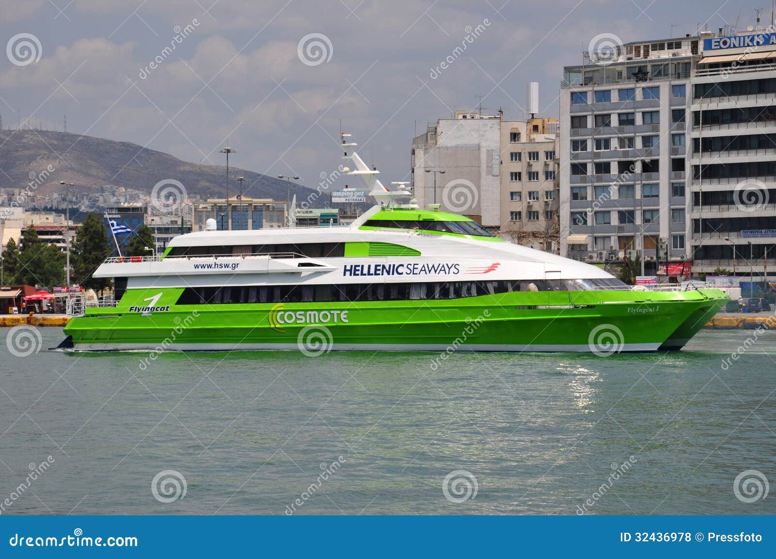 Flyingcat 1 ferry editorial stock photo. Image of gorgeous - 32436978