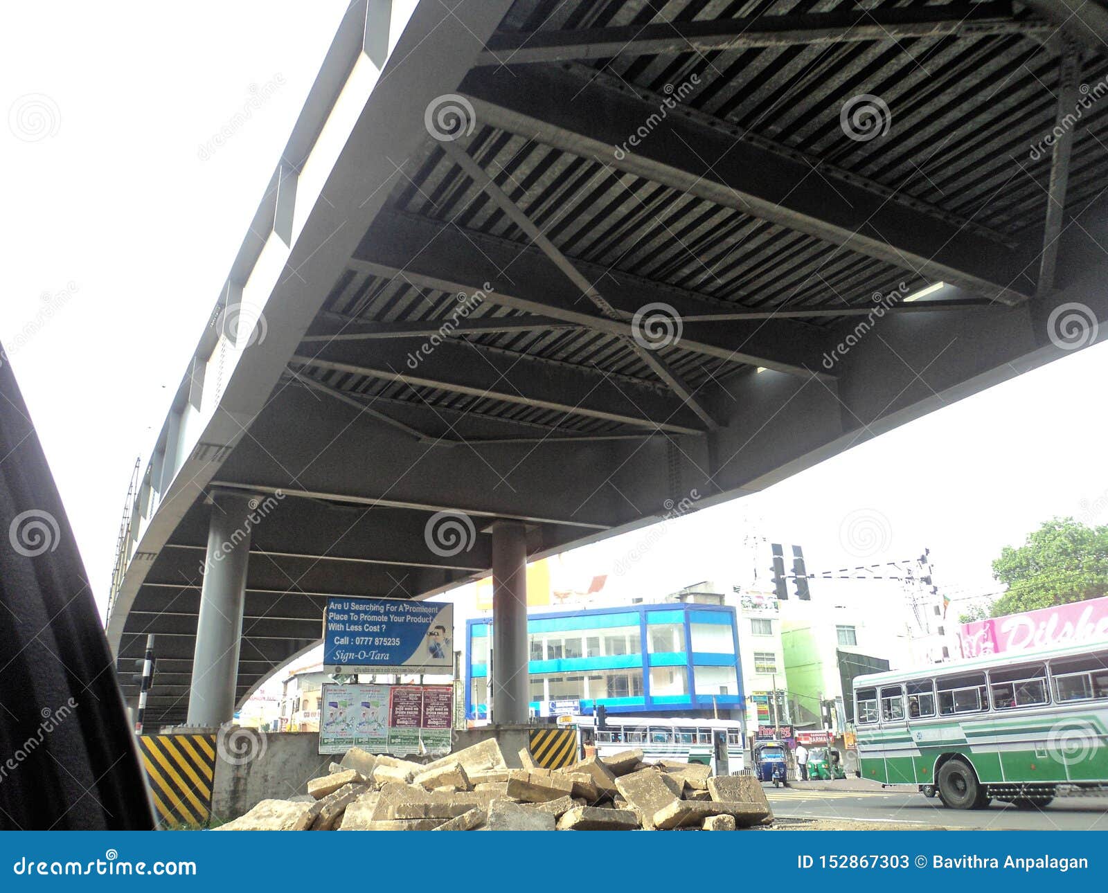 Flyover bridge editorial stock photo. Image of design - 152867303