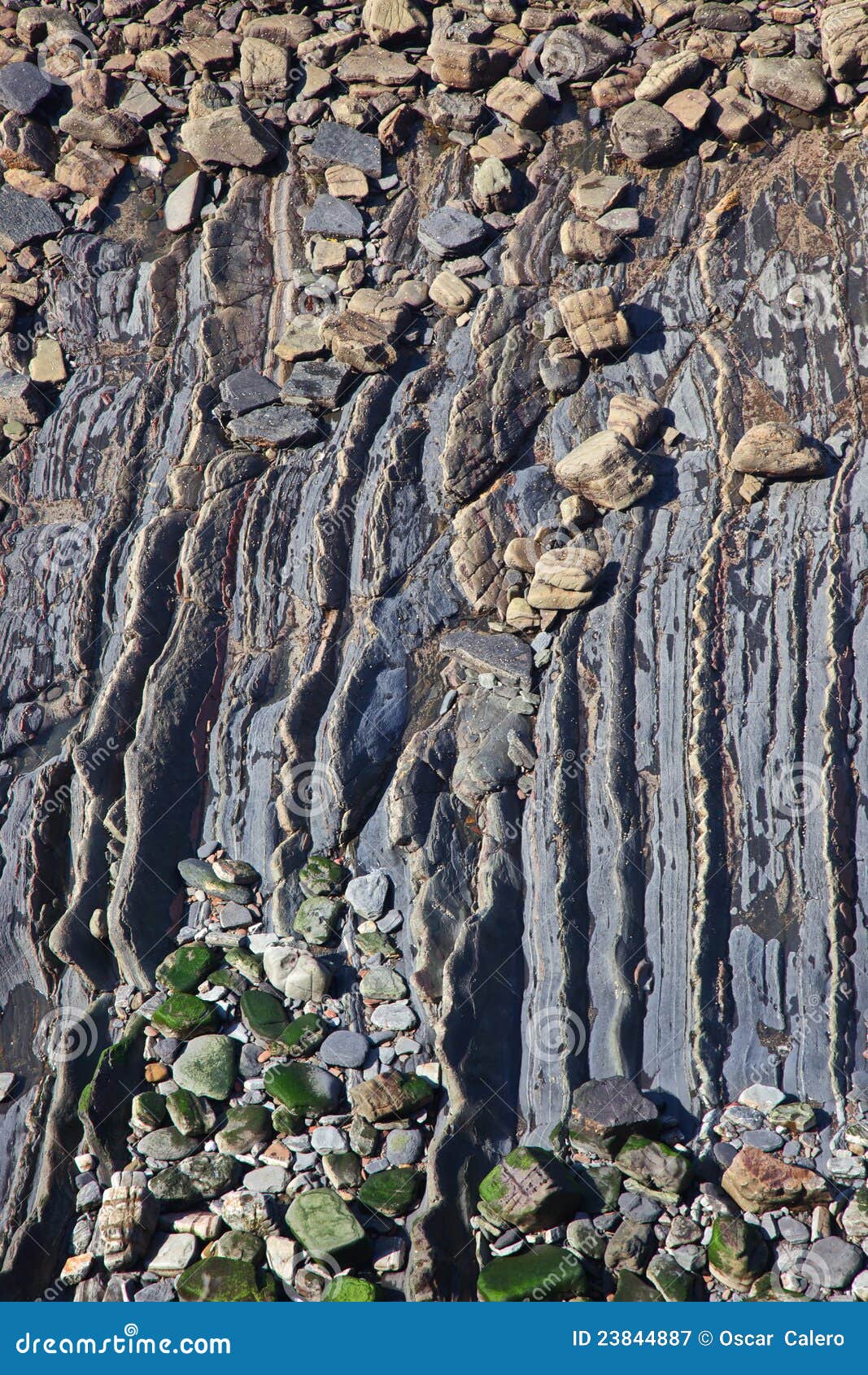 Flysch stock image. Image of stone, euskadi, rocks, geology - 23844887