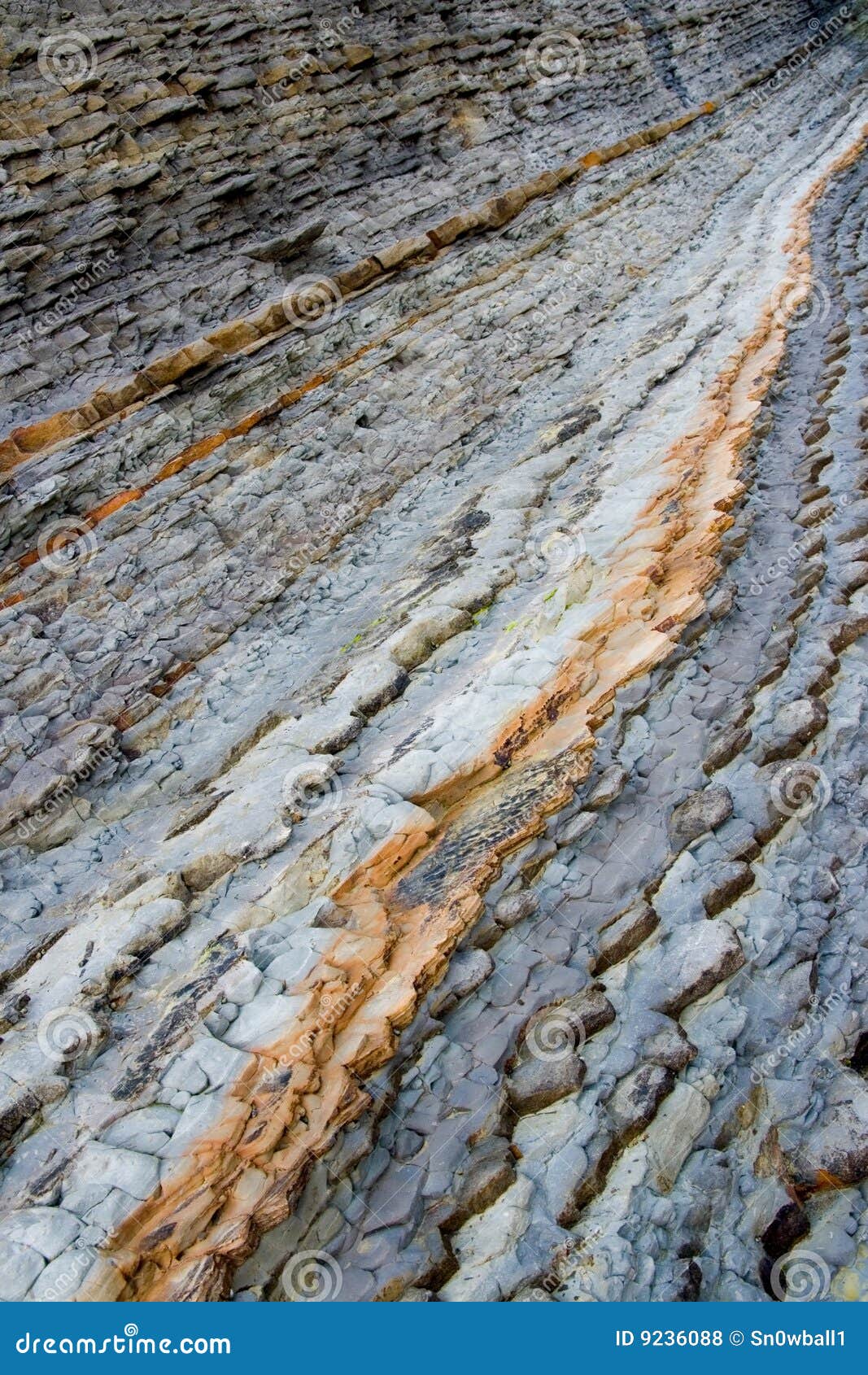 Flysch stock photo. Image of coast, geologic, geology - 9236088