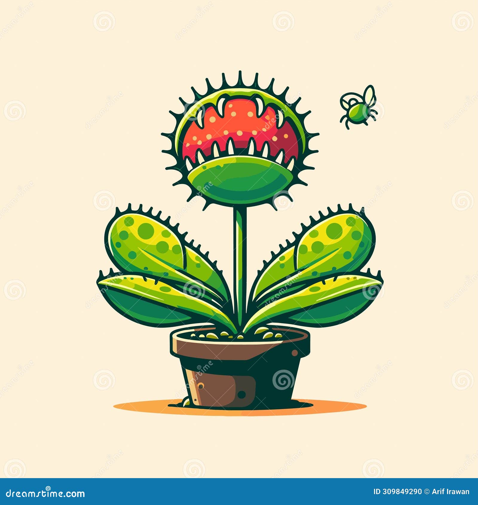 Insectivorous Plants Royalty-Free Stock Photography | CartoonDealer.com ...