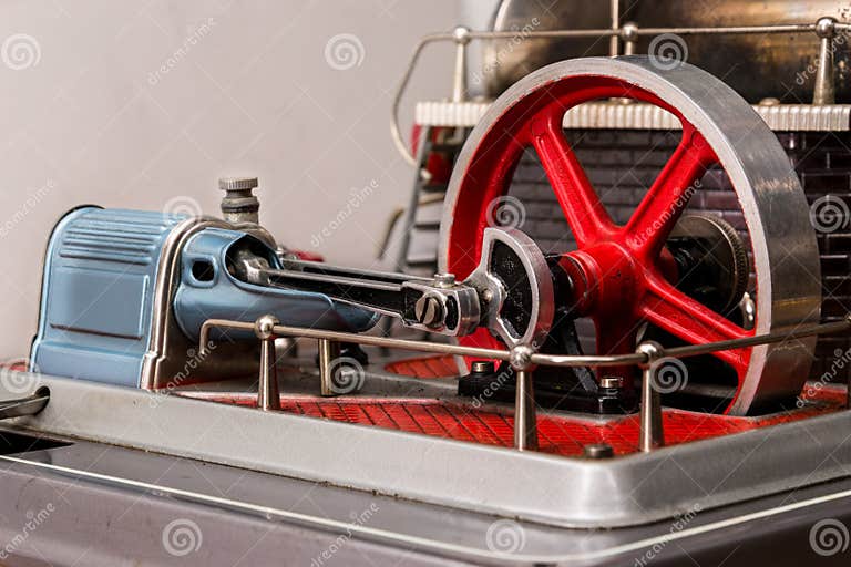 Flywheel of a steam engine stock photo. Image of spin - 44694896