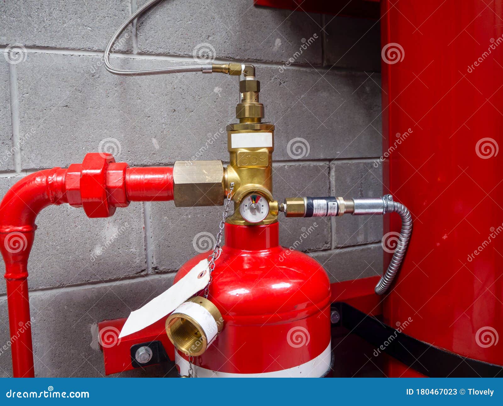 FM200 Gas Flooding System, Gas Suppression System in Data Center Room ...