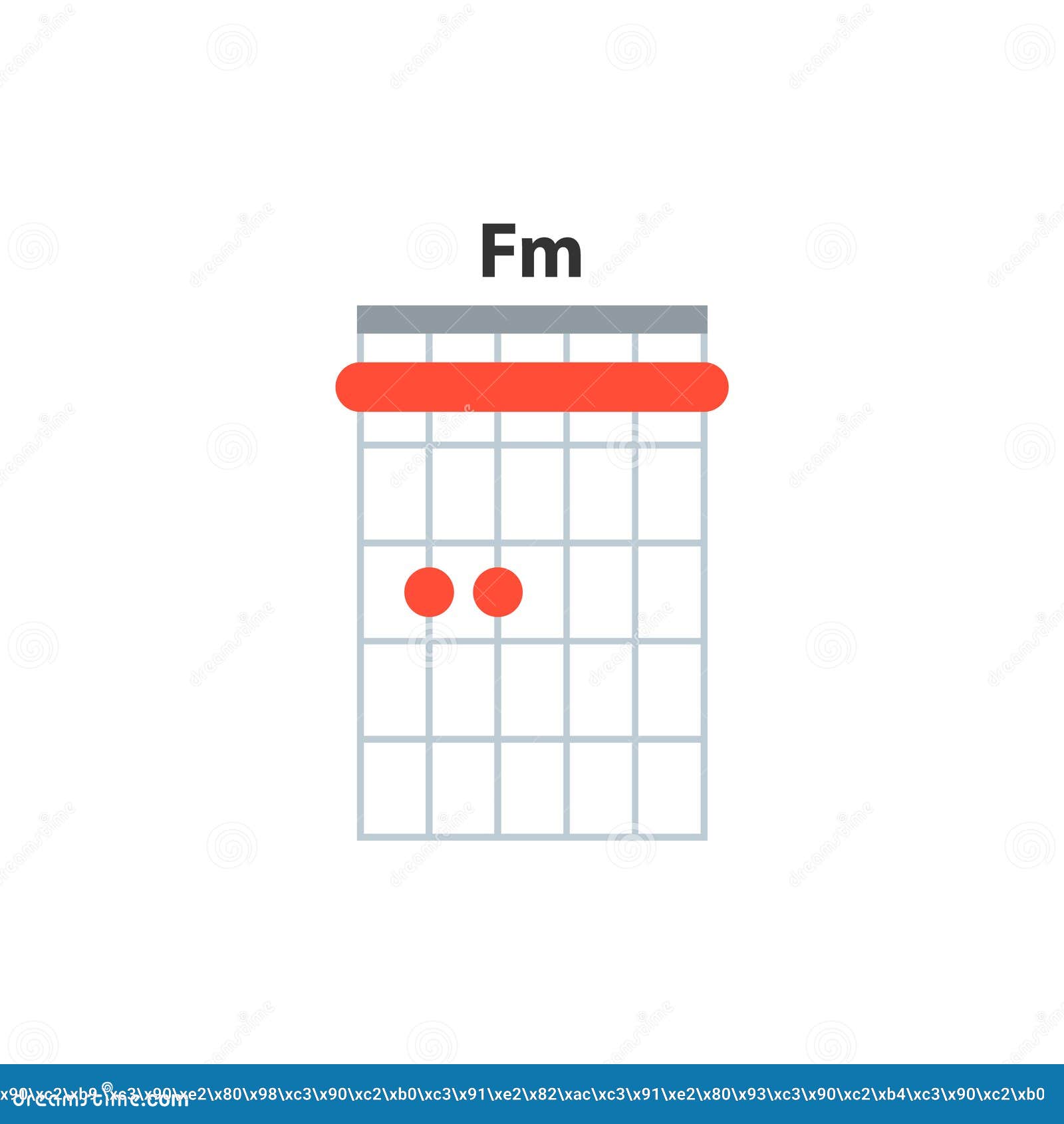 Guitar Chords Fm
