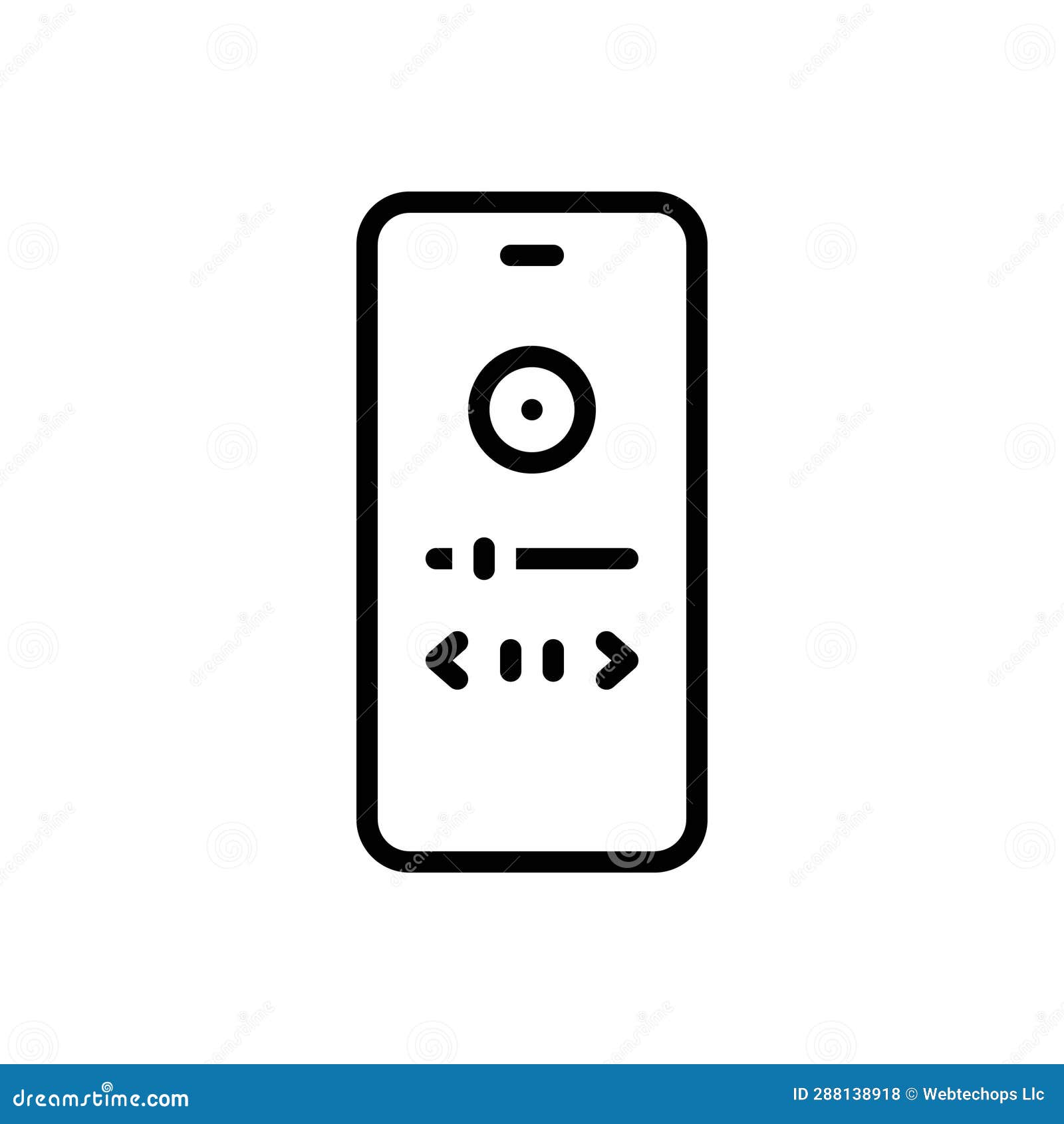 Modulation Wireless Signal Wave Cartoon Vector Illustration ...