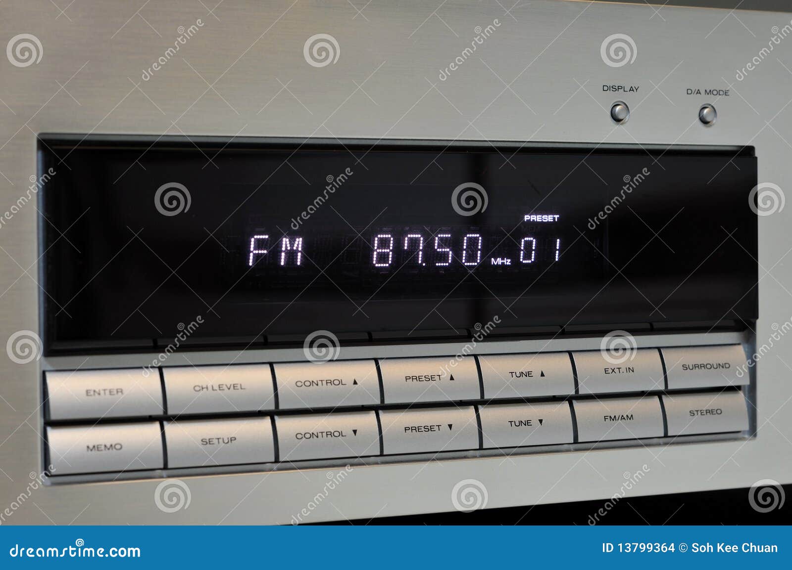 FM Radio Display stock photo. Image of music, theater - 13799364