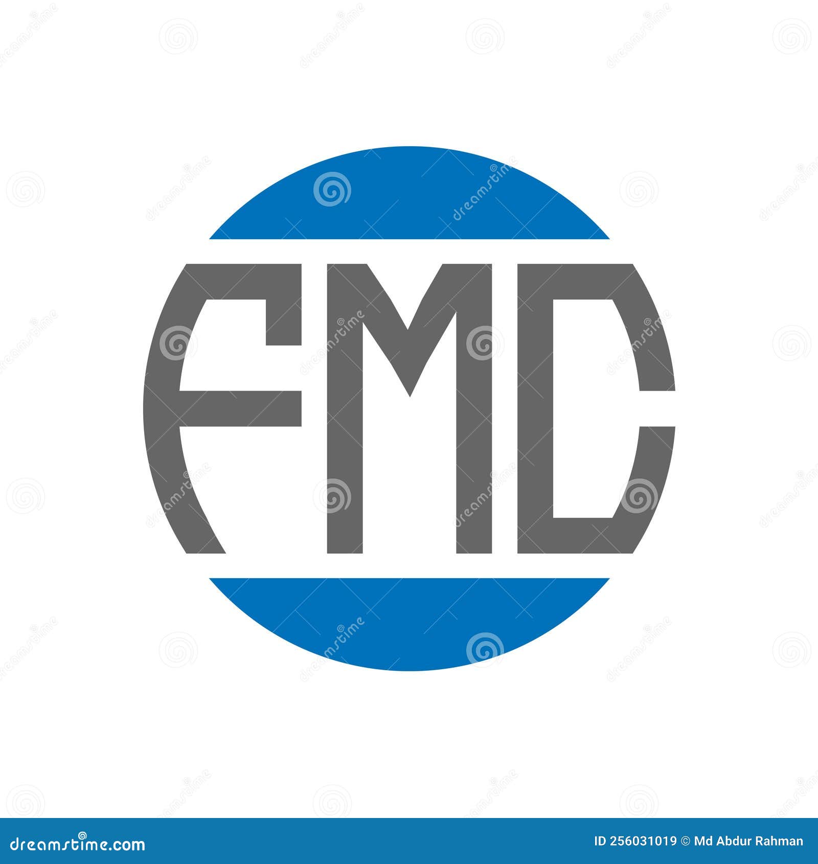 FMC Letter Logo Design on White Background. FMC Creative Initials ...