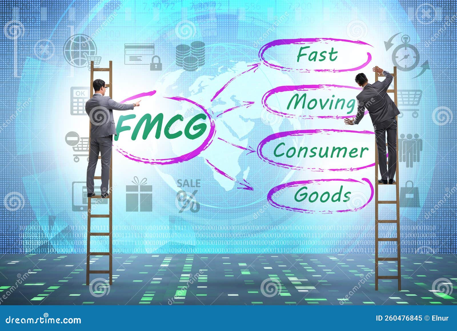 FMCG Concept - Fast Moving Consumer Goods Stock Image - Image of fmcg ...
