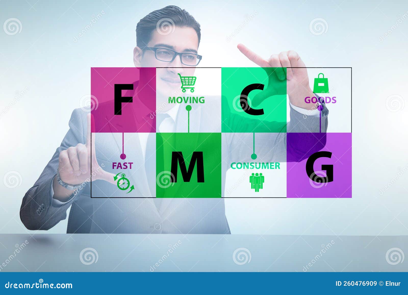 FMCG Concept - Fast Moving Consumer Goods Stock Image - Image of ...