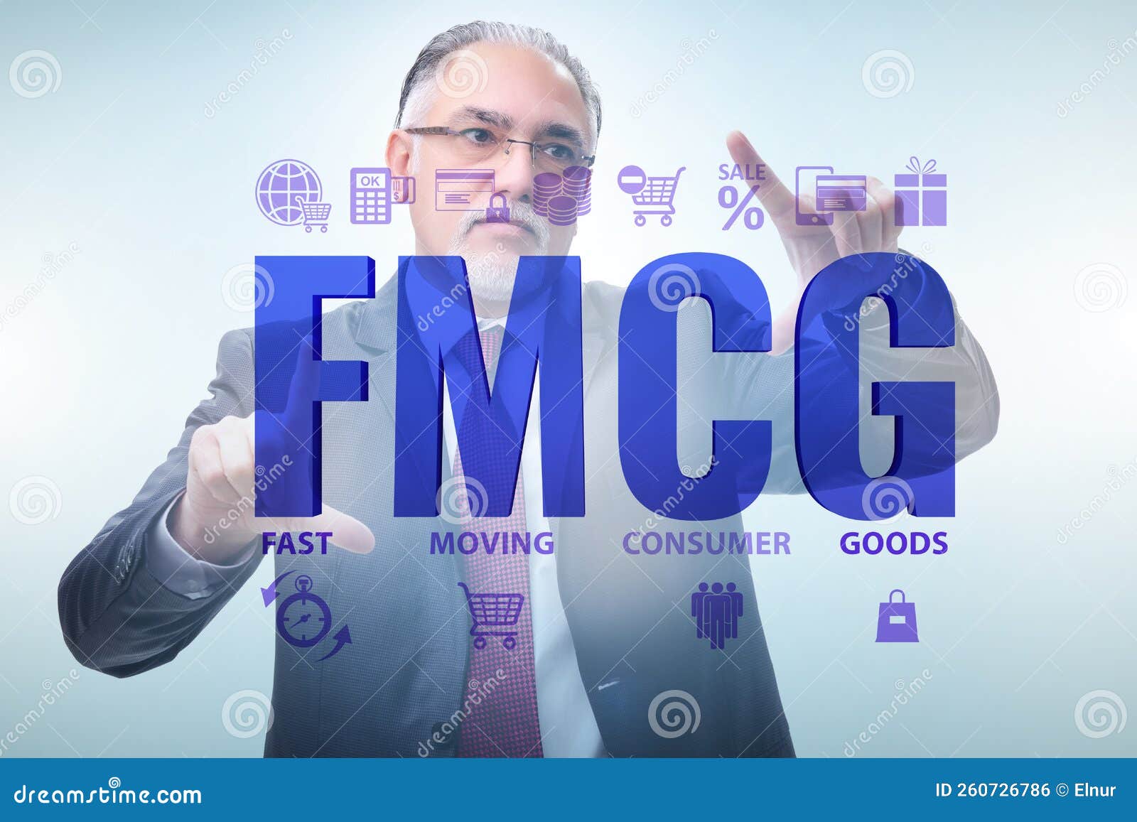 FMCG Concept - Fast Moving Consumer Goods Stock Photo - Image of ...