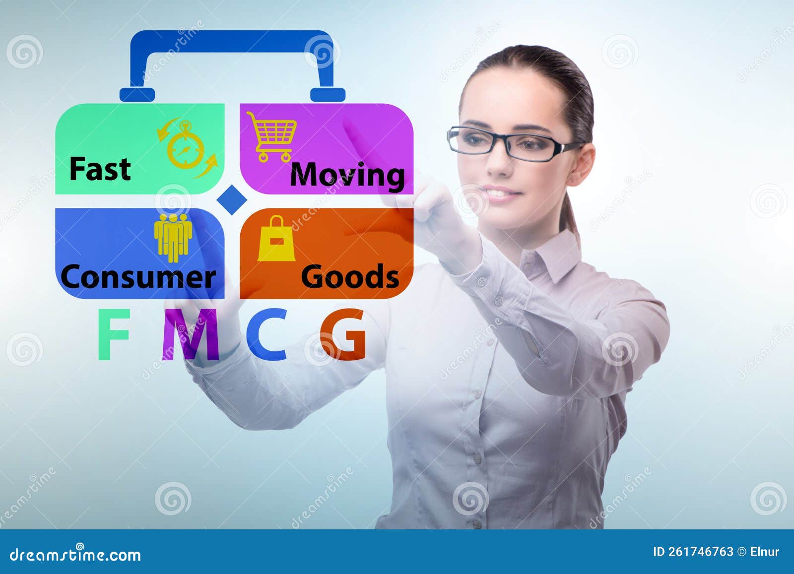 FMCG Concept - Fast Moving Consumer Goods Stock Image - Image of food ...