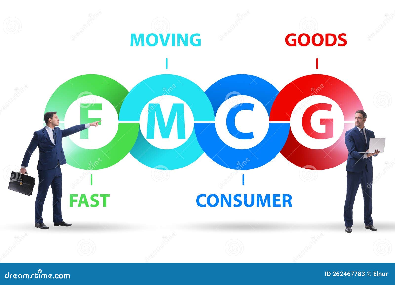 FMCG Concept Icon. Fast Moving Consumer Goods Idea Thin Line ...