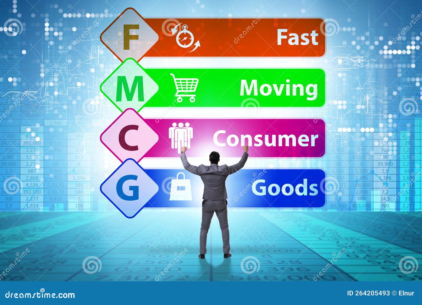 FMCG Concept - Fast Moving Consumer Goods Stock Image - Image of ...