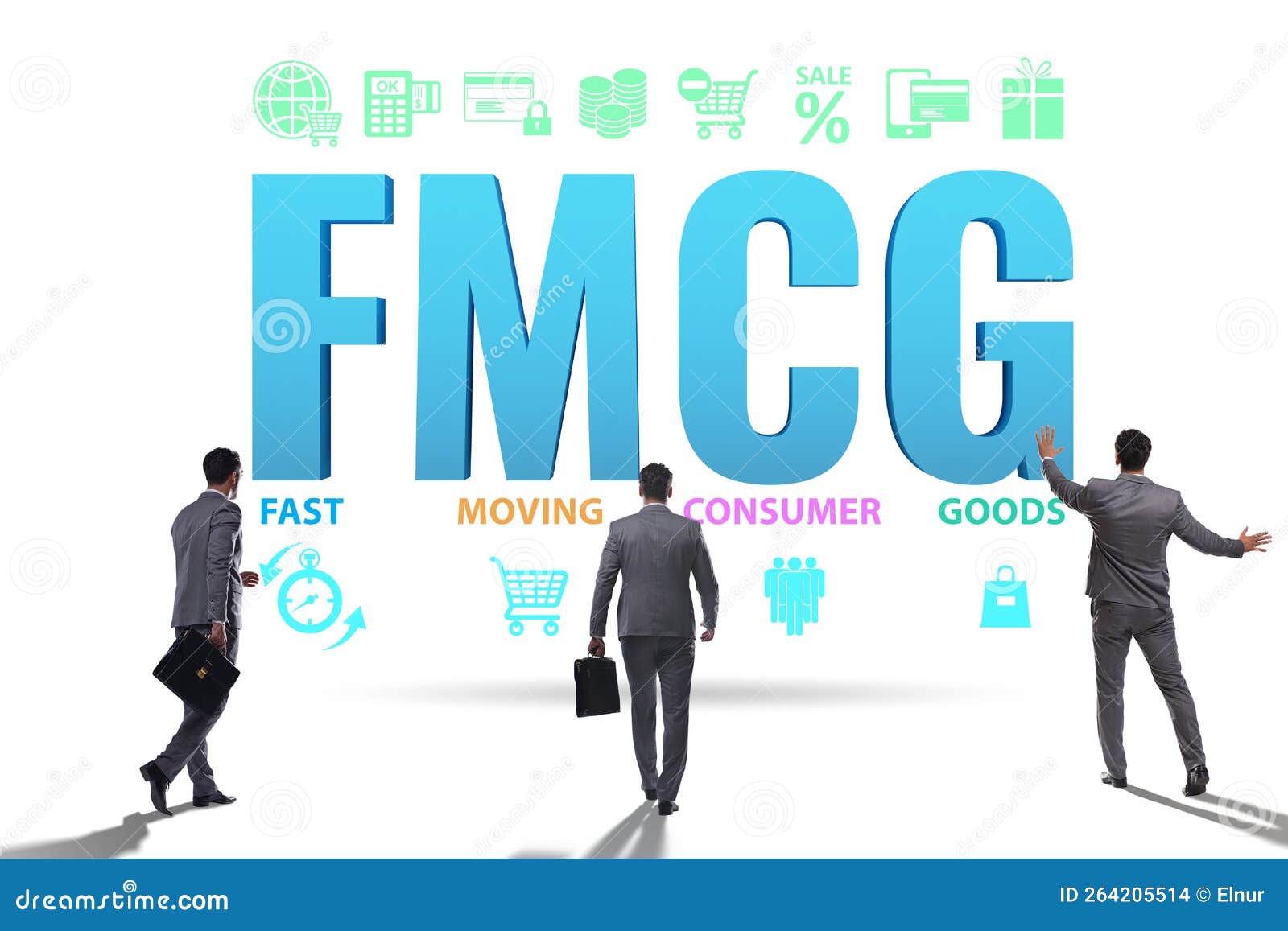 FMCG Concept - Fast Moving Consumer Goods Stock Photo - Image of fmcg ...