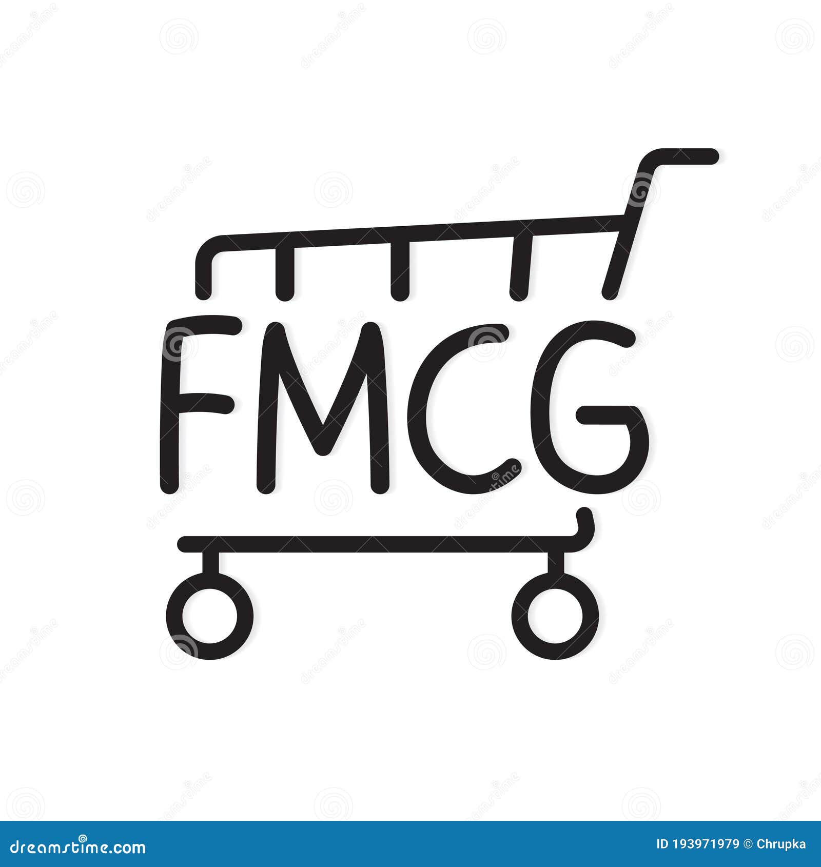 FMCG Fast Moving Consumer Goods Concept Stock Vector - Illustration of ...