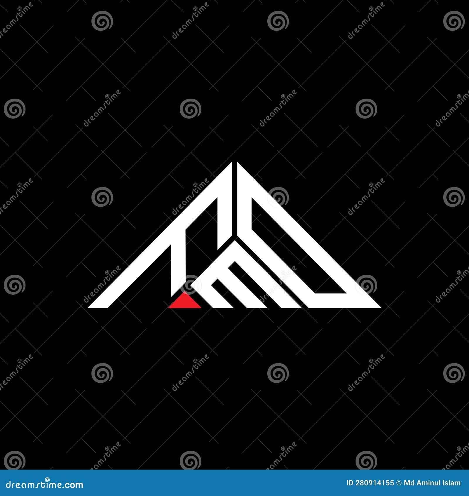 FMD Letter Logo Creative Design with Vector Graphic, FMD Simple and ...