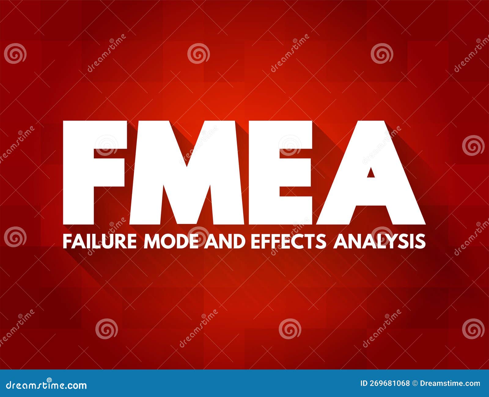 FMEA - Failure Modes and Effects Analysis Acronym, Business Concept for ...