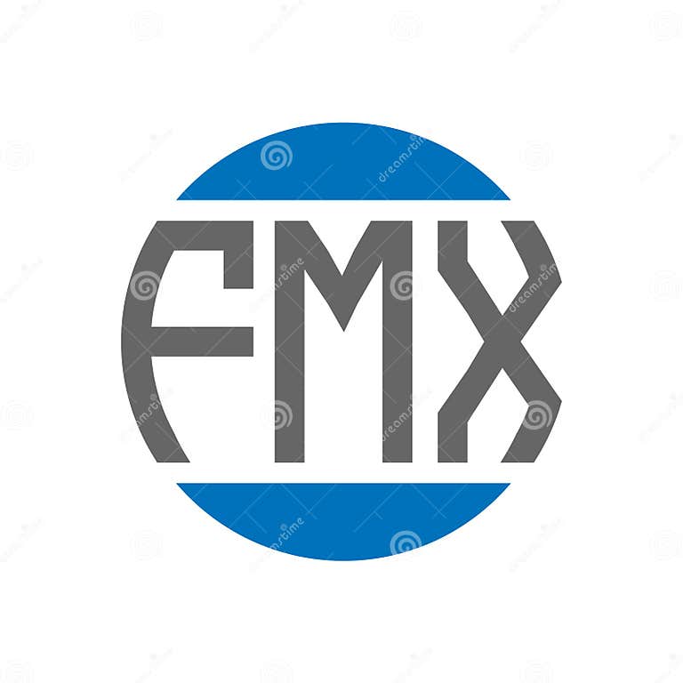FMX Letter Logo Design on White Background. FMX Creative Initials ...