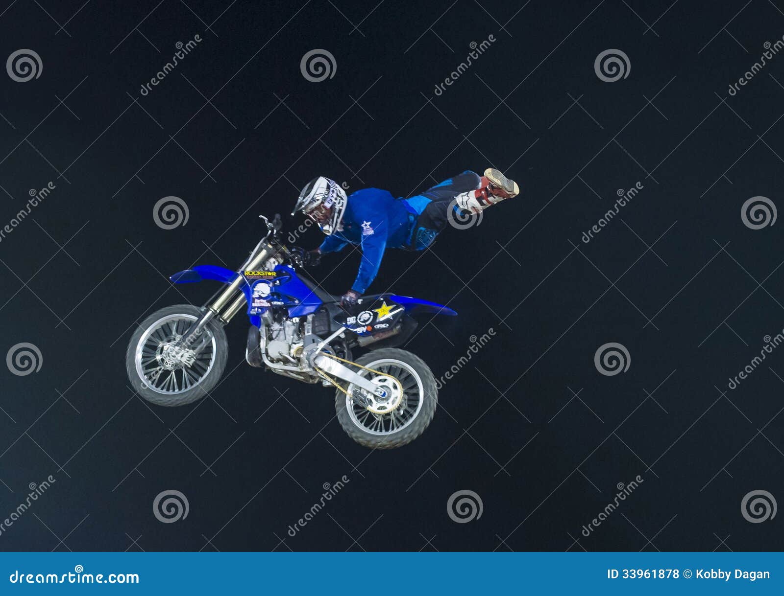 FMX-motocross redactionele stock foto. Image of veiligheid - 33961878