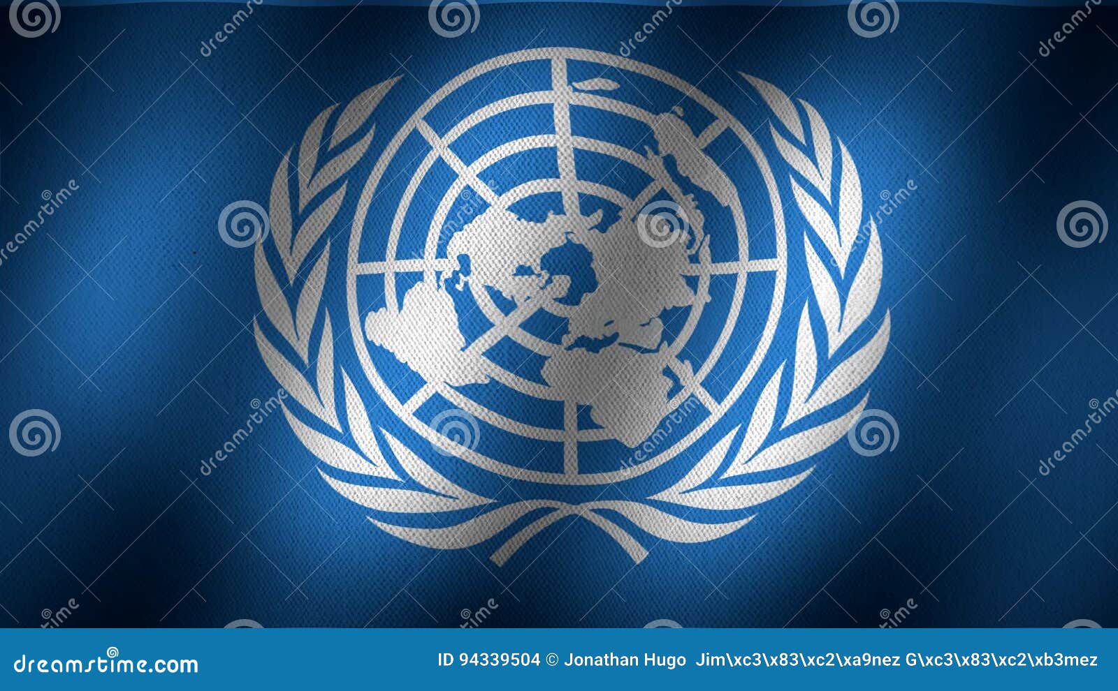 FN-flagga arkivfilmer. Video av textur, diagram, livlig - 94339504