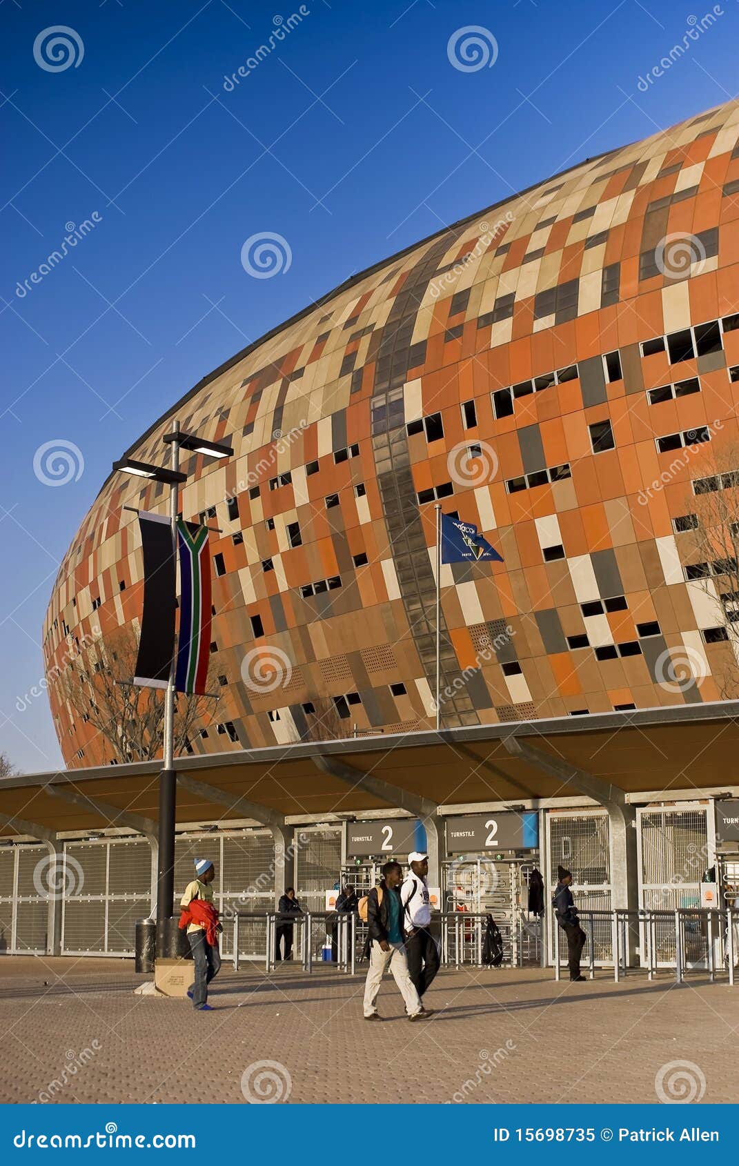 FNB Stadium - General Exterior View Editorial Image - Image of ...