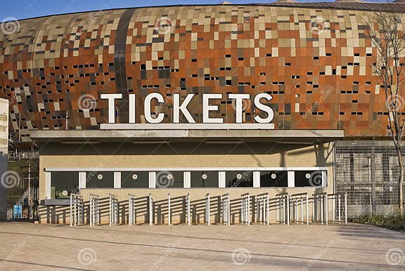 FNB Stadium - Ticket Booth editorial stock image. Image of jozi - 15698714