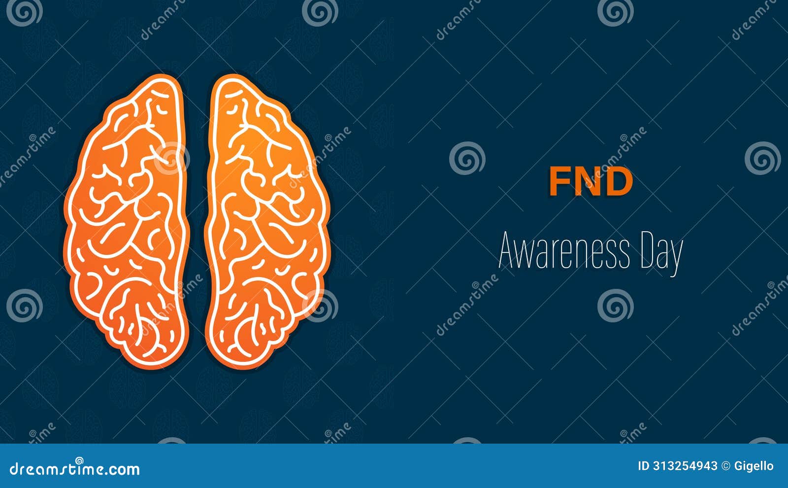 FND Awareness Day, Functional Neurological Disorders, Vector ...