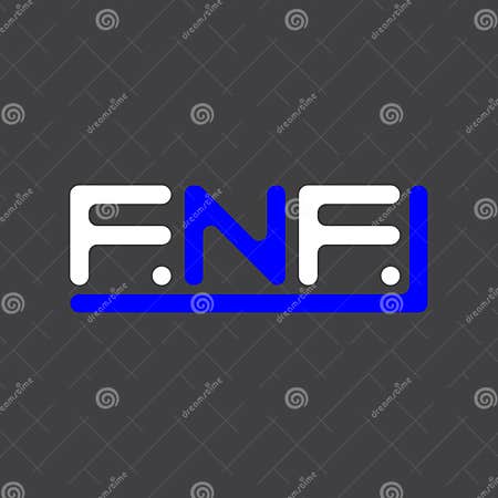 FNF Letter Logo Creative Design with Vector Graphic, FNF Stock Vector ...