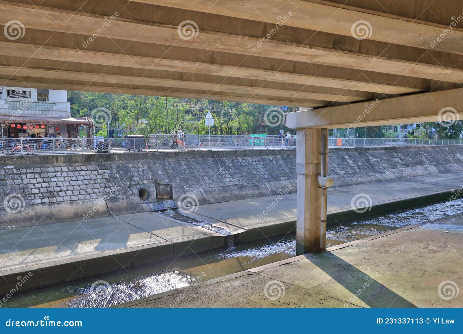 The Fo Tan River at Shatin, Hong Kong 2 Oct 2021 Editorial Stock Photo ...