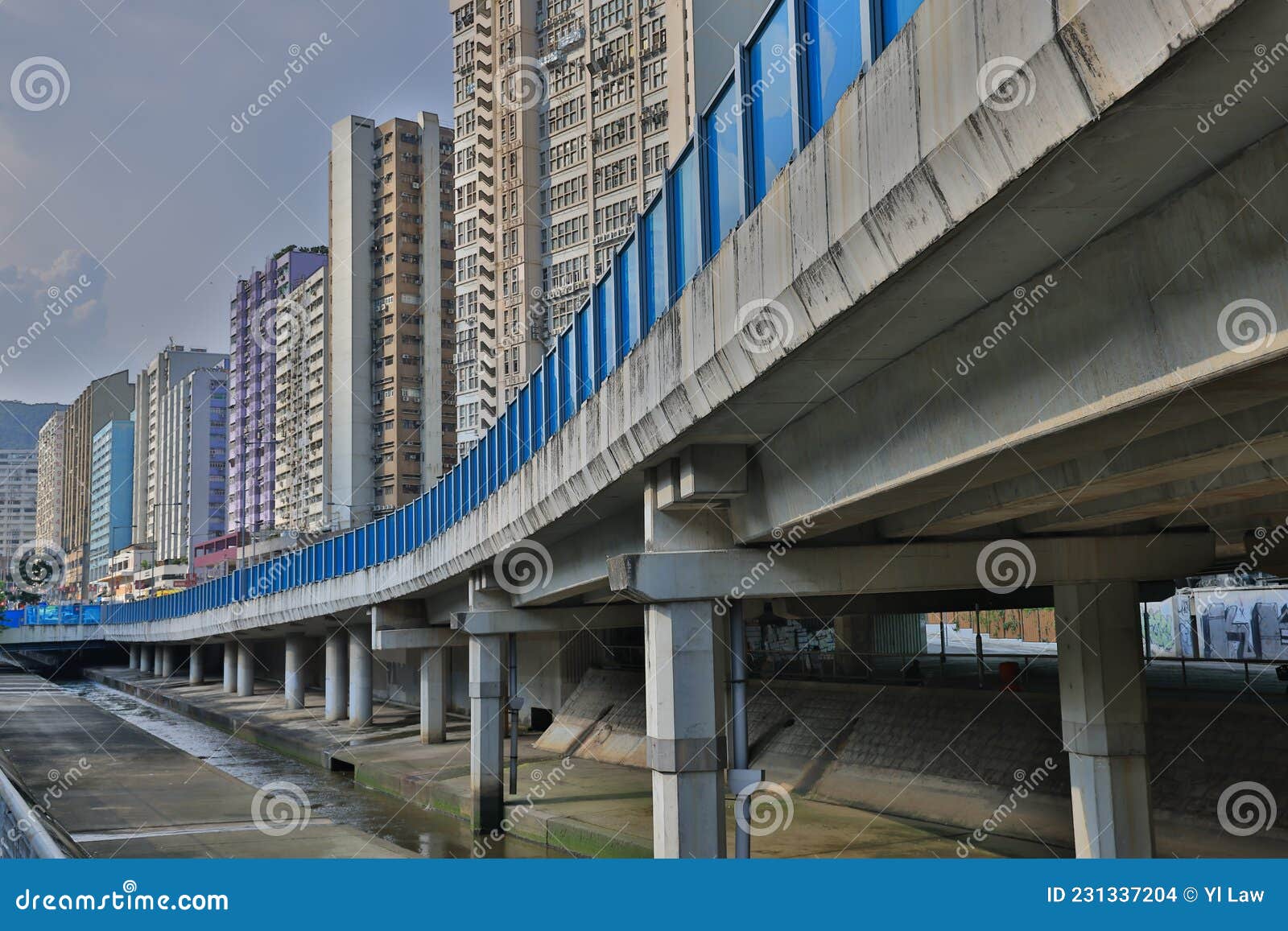 The Fo Tan River at Shatin, Hong Kong 2 Oct 2021 Editorial Stock Image ...