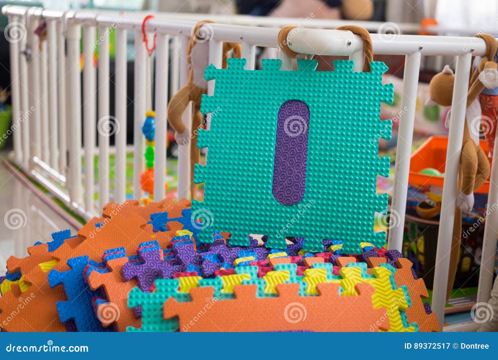 Foam Alphabet Puzzle Pieces, I Stock Image - Image of basic, toys: 89372517