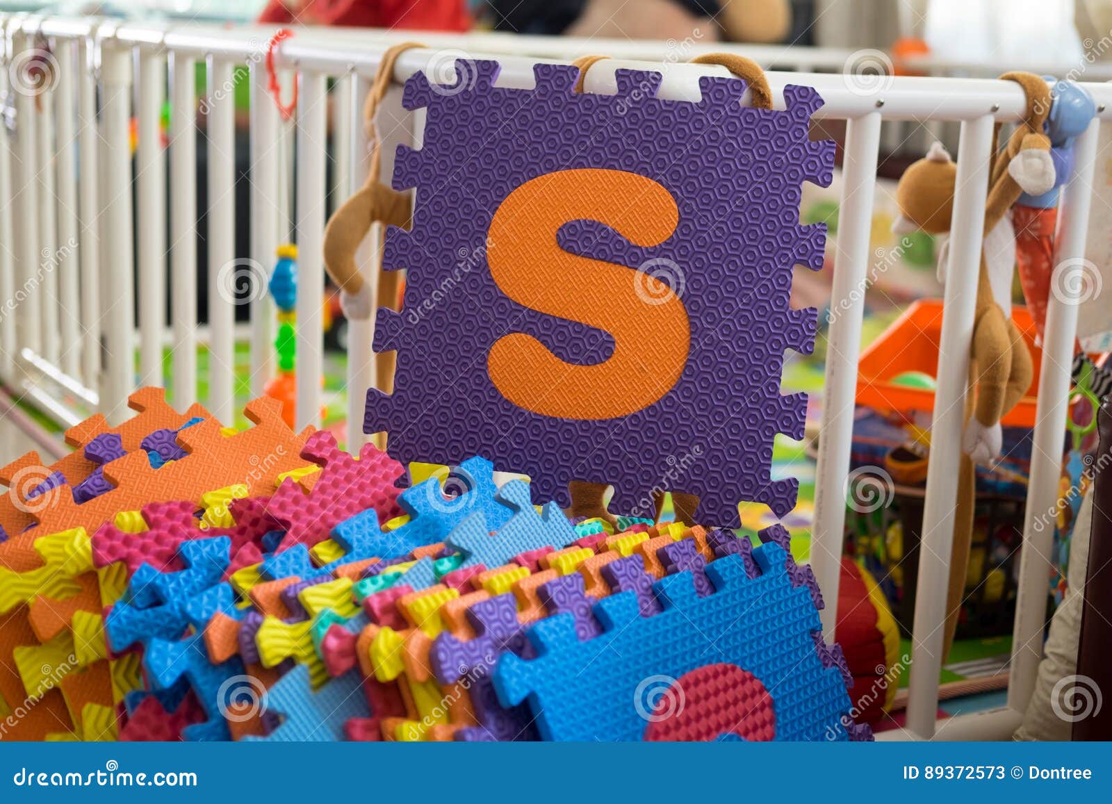 Foam Alphabet Puzzle Mat Stock Image | CartoonDealer.com #90815617