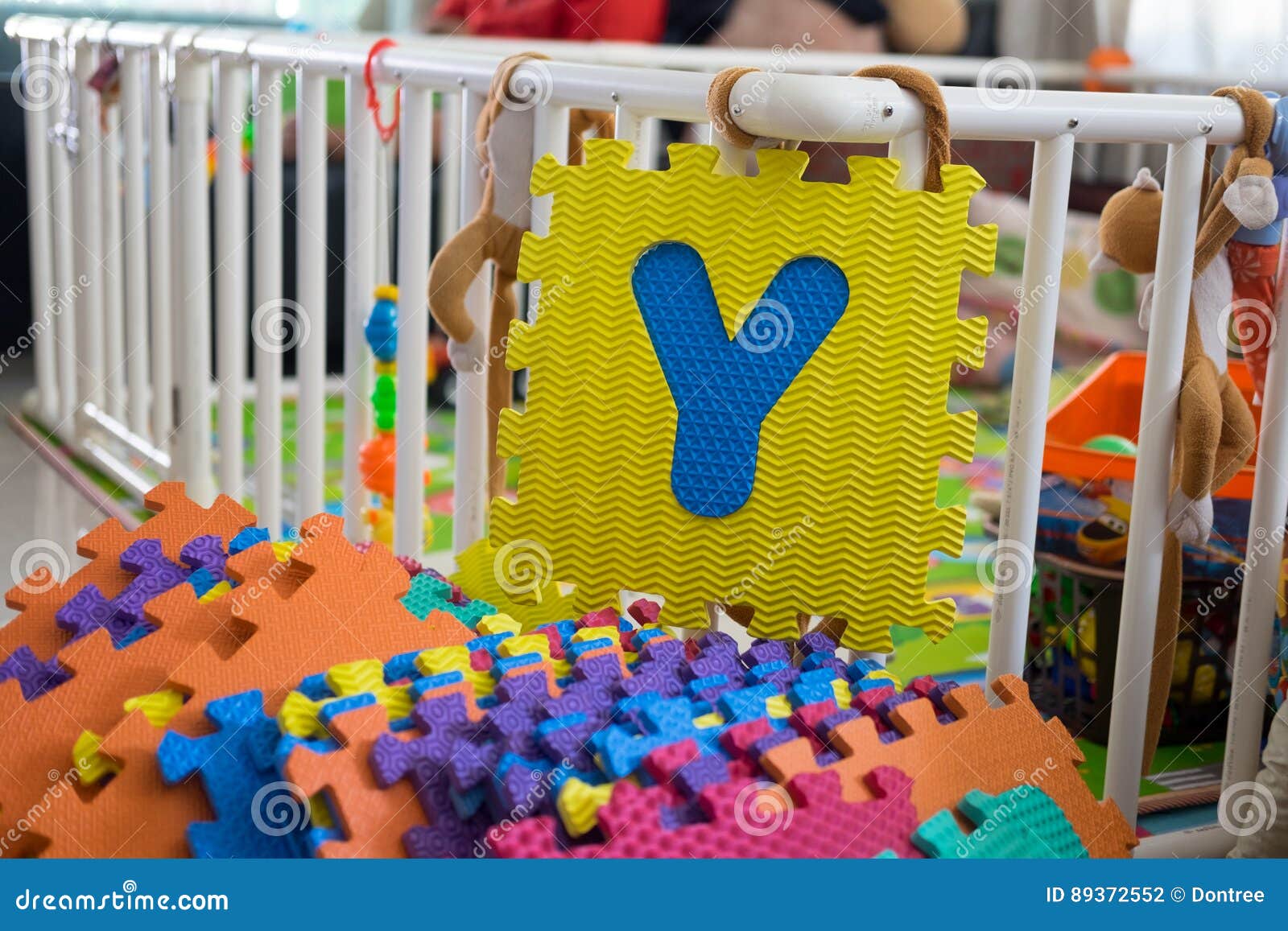 Foam Alphabet Puzzle Pieces, Y Stock Photo - Image of language, numbers ...