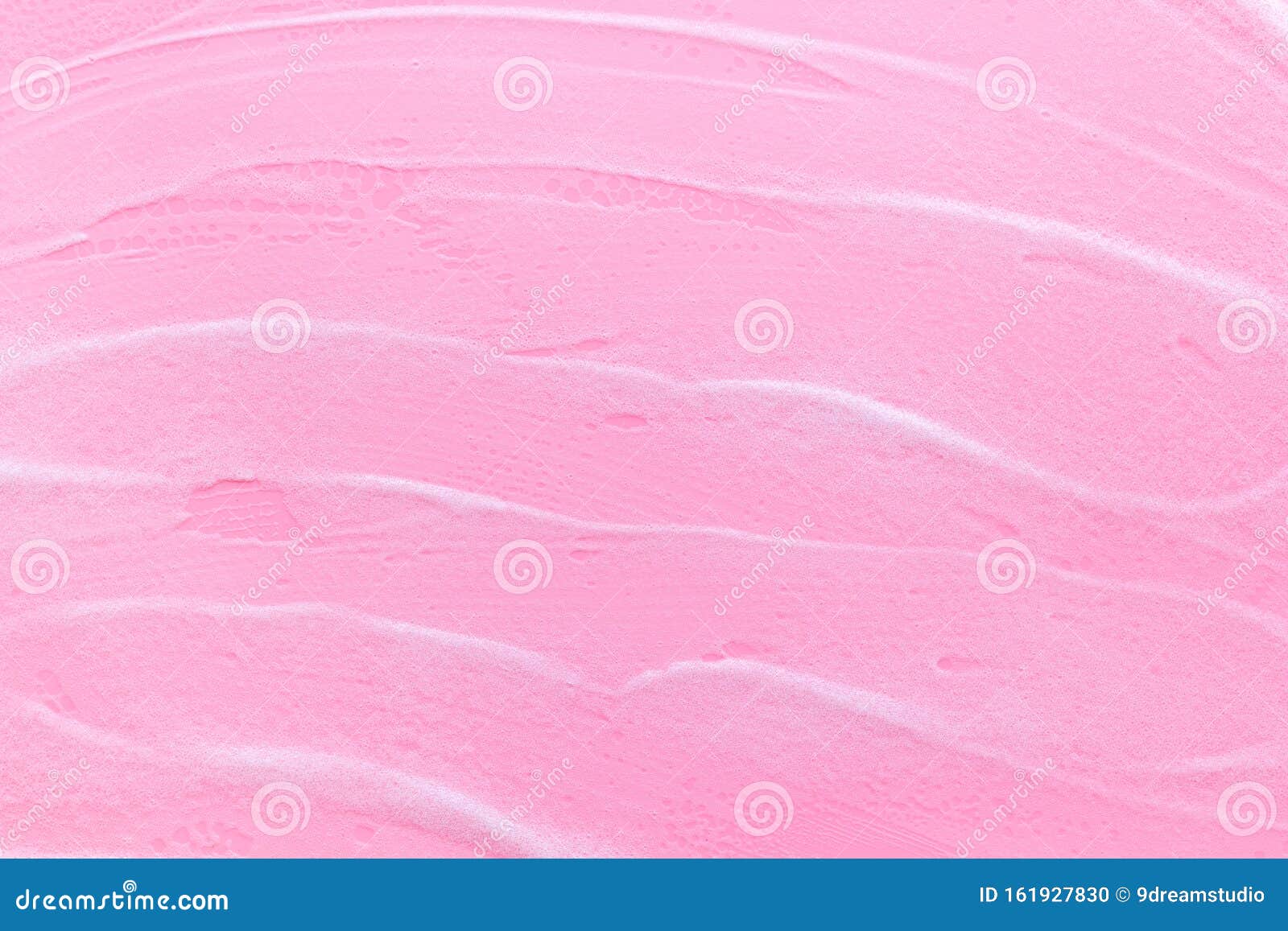 Foam Backgroud on Pink Table Top View Copy Space Stock Photo - Image of ...