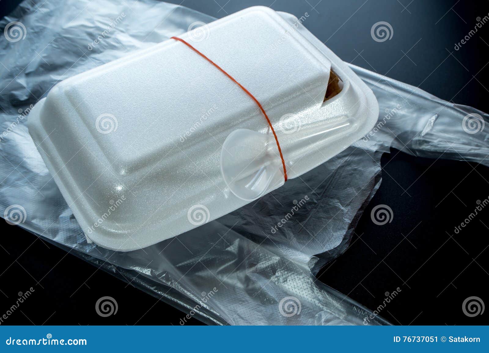 Foam Box and Plastic Packaging Stock Image - Image of foam, food: 76737051