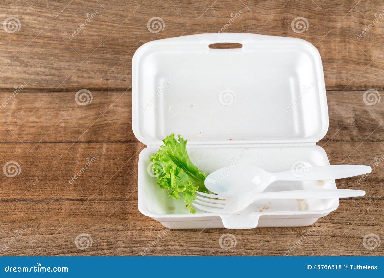 Foam Boxes with Scraps Left Over Stock Photo - Image of culture, mess ...